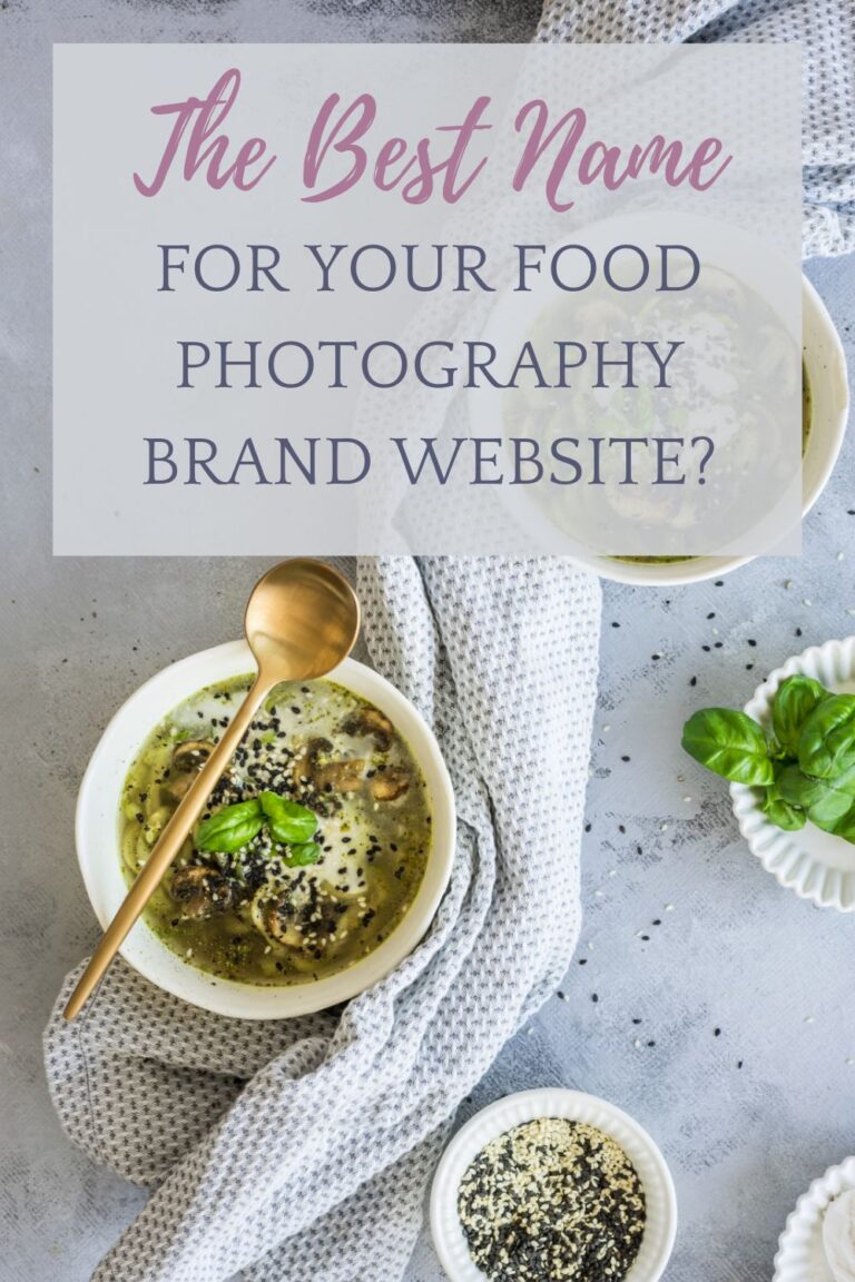 Step-by step guide to build your food photography portfolio website
